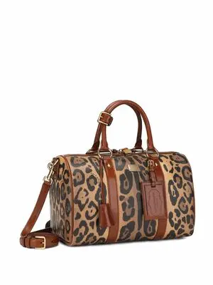 Dolce & Gabbana Crespo Leopard-print Handbag