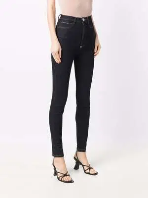 Philipp Plein Iconic High-waist Skinny Jeans