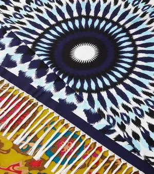 Valentino Garavani Printed Cotton Beach Towel