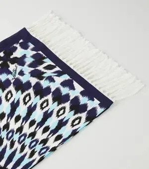 Valentino Garavani Printed Cotton Beach Towel