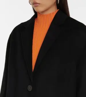 Acne Studios Single-breasted Wool Coat