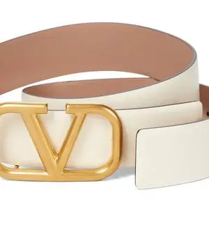 Valentino Garavani Vlogo Signature 40 Reversible Leather Belt