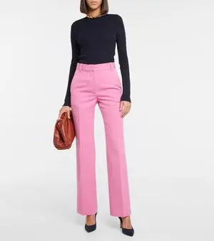 Victoria Beckham Ribbed-knit Sweater