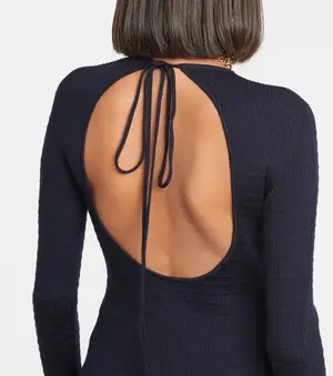 Victoria Beckham Ribbed-knit Sweater