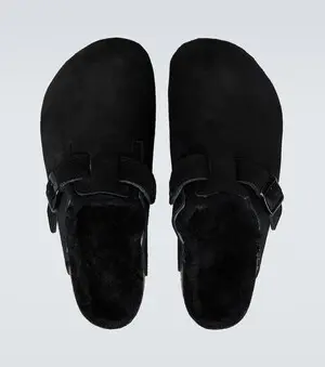 BIRKENSTOCK Boston Shearling Clogs