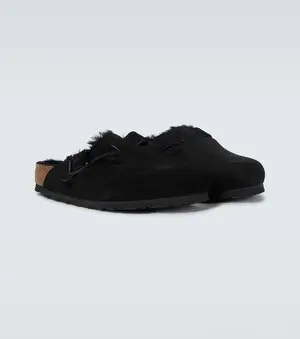 BIRKENSTOCK Boston Shearling Clogs