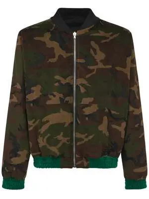 JUST DON Milwaukee Bucks Reversible Bomber Jacket