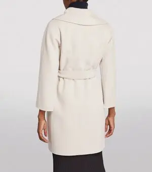 Max Mara Virgin Wool Belted Coat