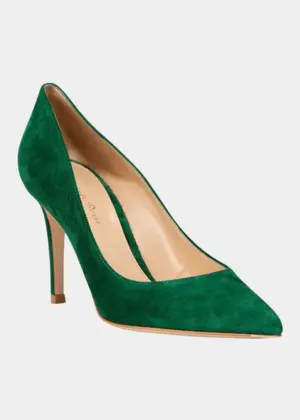GIANVITO ROSSI Gianvito Rossi Gianvito 85 Pumps Green