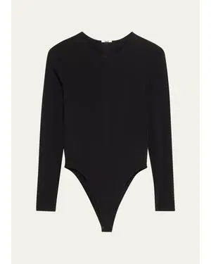 Wolford Berlin Long-sleeve Bodysuit - Black