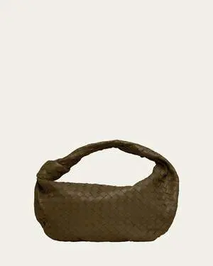 Bottega Veneta Jodie Hobo Bag - Kaki