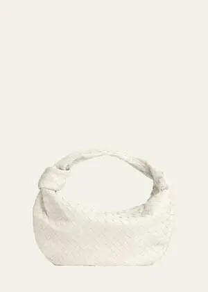 Bottega Veneta Jodie Hobo Bag - White