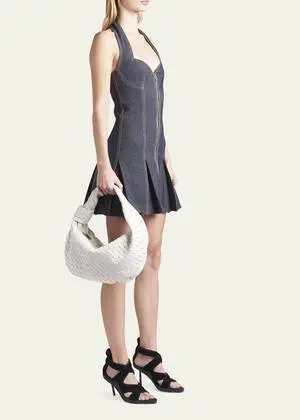Bottega Veneta Jodie Hobo Bag - White