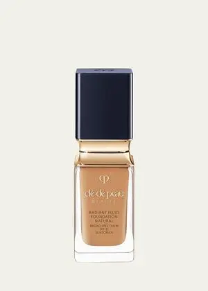 CLE DE PEAU BEAUTE Radiant Fluid Foundation Natural SPF 25, 1.1 Oz. Bf60 Deep Tan Buf