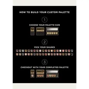 HOURGLASS Curator Three-pan Palette
