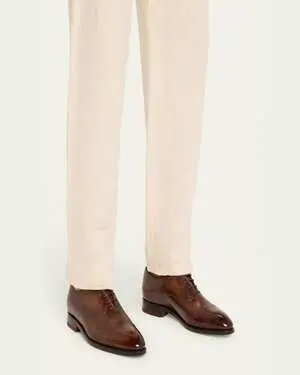 Bontoni Vittorio Cap-toe Oxfords - Medium Chocolate