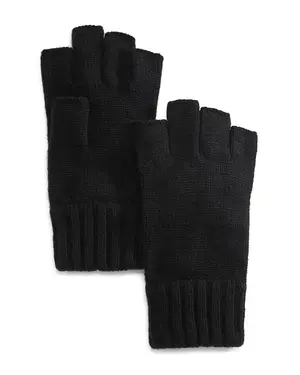 Bloomingdale'S Exclusive Fingerless Gloves - Black