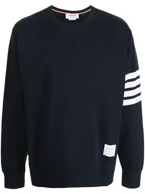 Thom Browne 4-bar Stripe Sweatshirt - Blue