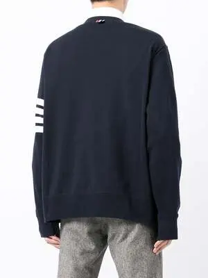 Thom Browne 4-bar Stripe Sweatshirt - Blue