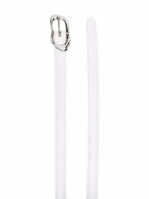 Alexander McQueen Buckle Leather Belt