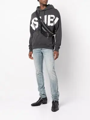 Ksubi Graffiti Stencil Logo Hoodie
