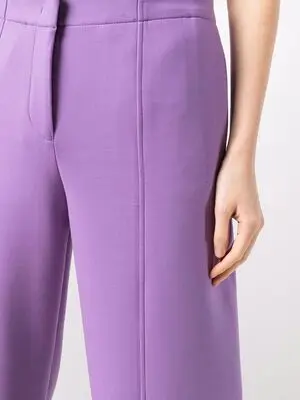 FERRAGAMO Straight-leg Trousers - Purple