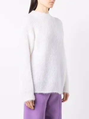 FERRAGAMO Knitted Drop-shoulder Sweater
