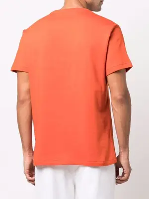 Polo Ralph Lauren Embroidered-logo Short-sleeve T-shirt - Orange