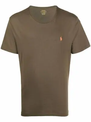 Polo Ralph Lauren Embroidered-logo Short-sleeve T-shirt - Green