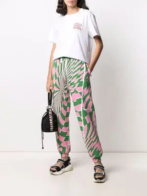 Stella McCartney X Ed Curtis Geometric Track Pants