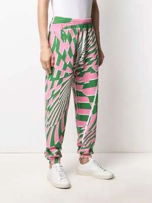 Stella McCartney X Ed Curtis Geometric Track Pants