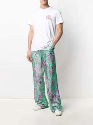 Stella McCartney X Ed Curtis Oil Swirl Trousers