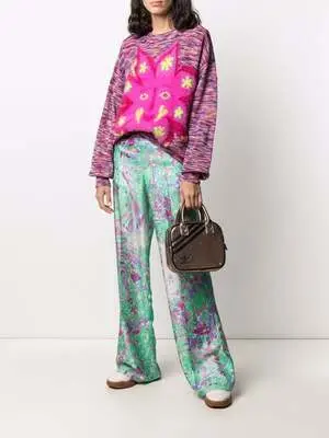 Stella McCartney X Ed Curtis Oil Swirl Trousers