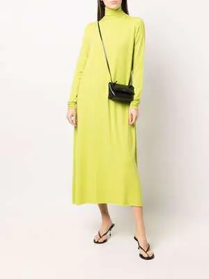 Raf Simons Midi High-neck Dress