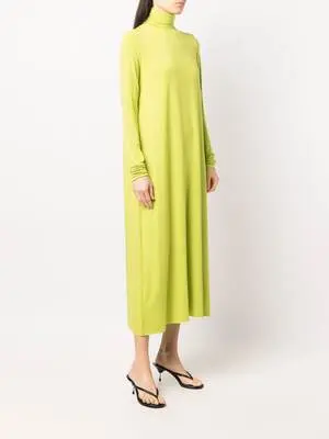 Raf Simons Midi High-neck Dress