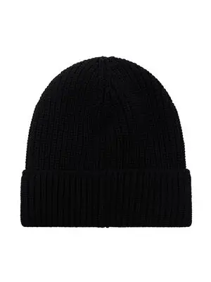 Canada Goose Arctic Disc Ribbed-knit Beanie - Black