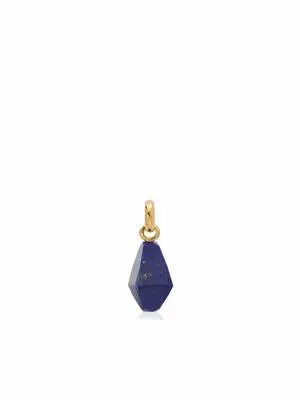 Monica Vinader Geometric Gemstone Pendant Charm - Gold