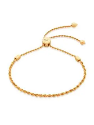 Monica Vinader Corda Fine Chain Friendship Bracelet - Gold