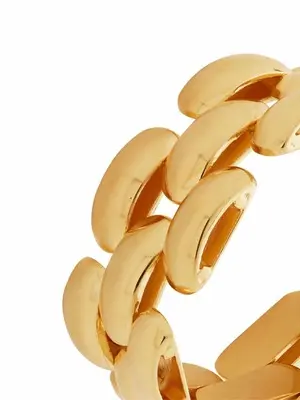 Monica Vinader Heirloom Woven Chain Ring - Gold