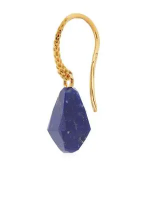 Monica Vinader Geometric Gemstone Wire Earrings