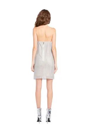 Alice + Olivia Harmony Crystal Mini Dress