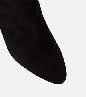CHRISTIAN LOUBOUTIN Eleonor 85 Suede Ankle Boots