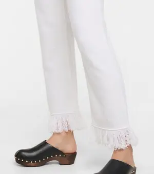 Alanui Cordillera Virgin Wool Fringed Pants