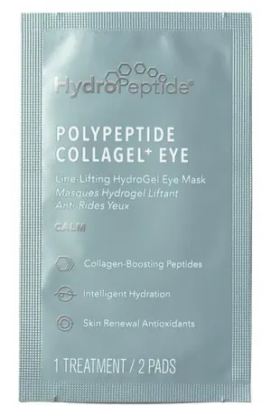 HYDROPEPTIDE Polypeptide Collagel+ Line Lifting Hydrogel Eye Mask - No Color