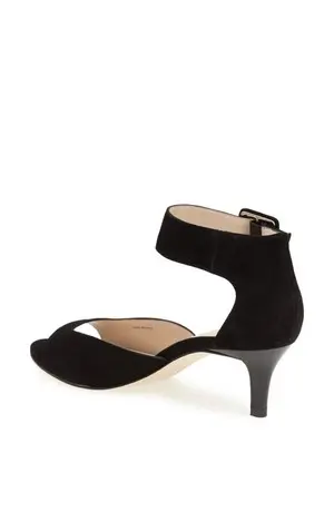 Pelle Moda Berlin Suede Sandal - Black Suede