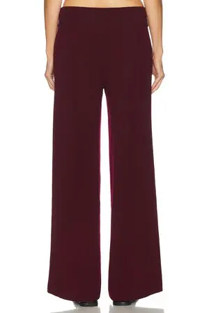LISA YANG Sofi Trouser - Deep Plum