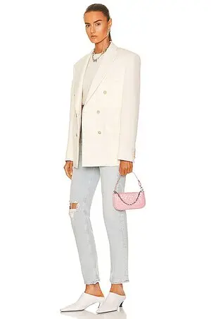 By Far Mini Rachel Bag In Pink