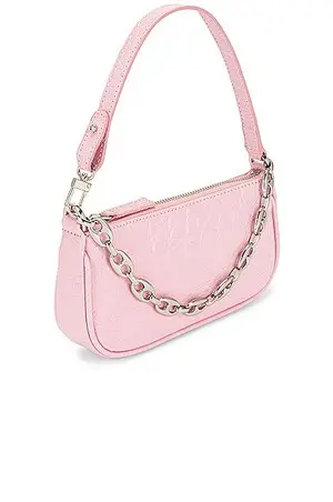 By Far Mini Rachel Bag In Pink