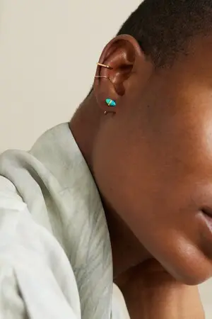 MELISSA JOY MANNING 14-karat Recycled Hoop Earrings