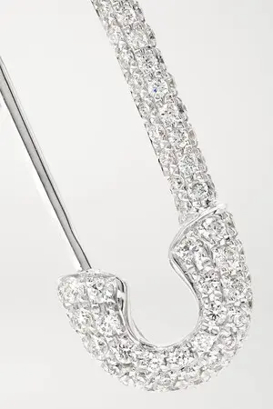 ANITA KO Anita Ko Safety Pin Single Earring Gold